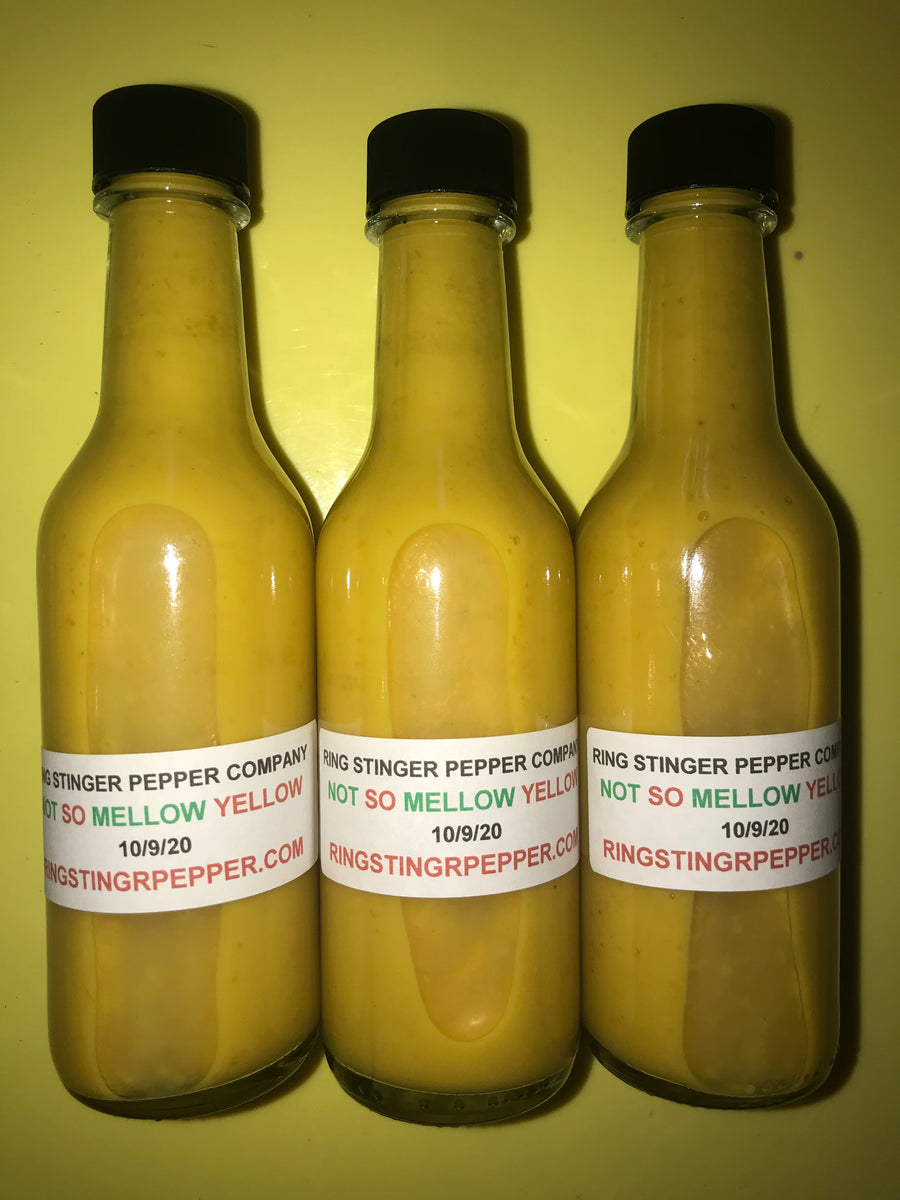 NOT SO MELLOW YELLOW – Ringstinger Pepper Company